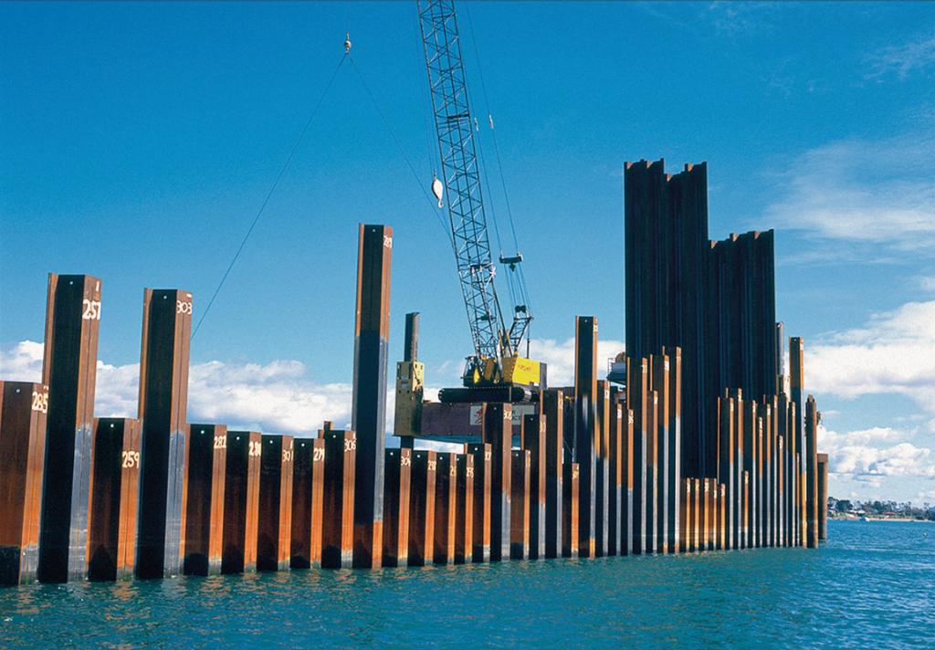 Projects Harbour Construction | ArcelorMittal Sheet Piling